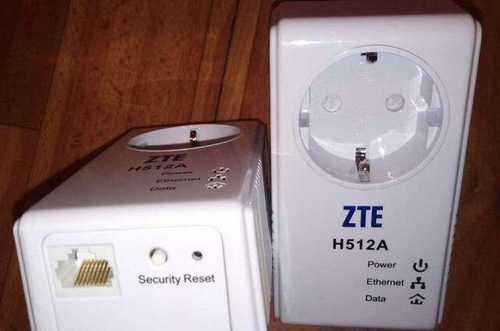 ZTE 512 A пара PLC адаптеров