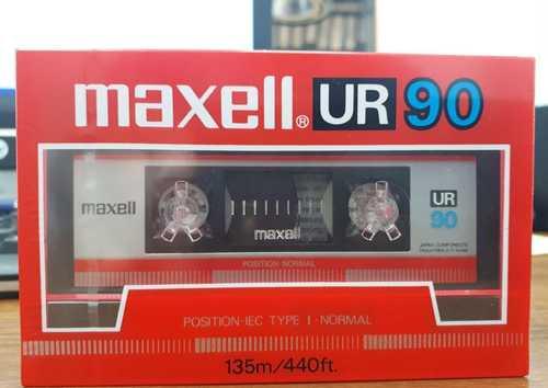 Аудиокассета Maxell UR 1985г. Korea 1
