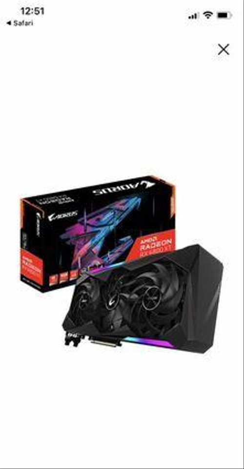 RX 6800 xt aorus Master