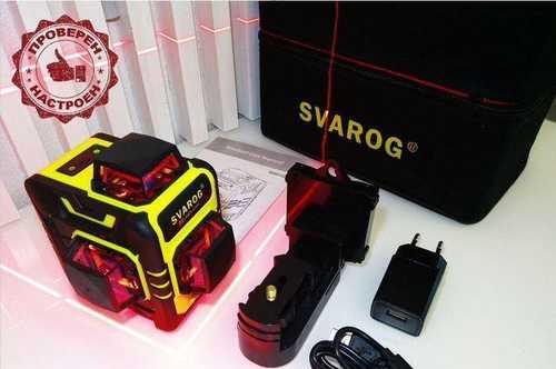 Лазерный уровень. Svarog S601R. Новый