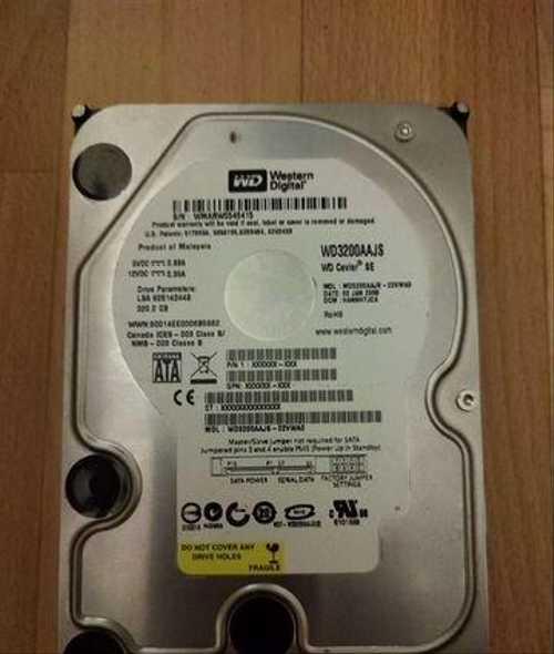 Жесткий диск, HDD, 3.5", WD3200 на 320GB