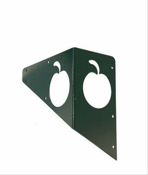 Уголок для грядки Яблочко зеленый комплект из 4 шт
