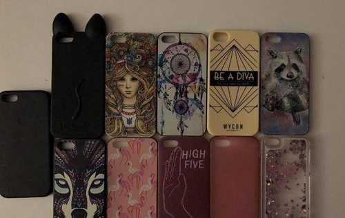 Чехлы на айфон 5/5S/5C/SE