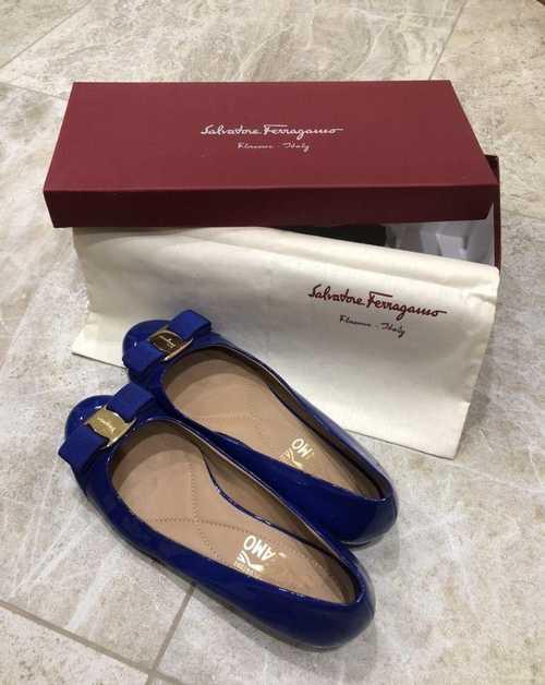 Балетки salvatore ferragamo