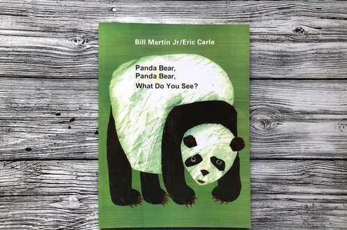 Panda Bear Panda Bear What Do You See детские кн Festimaru Мониторинг объявлений 