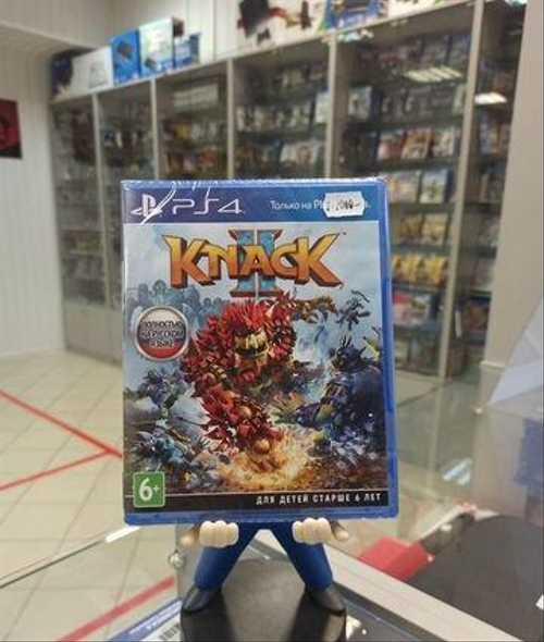 Диск Ps4 Knack 2