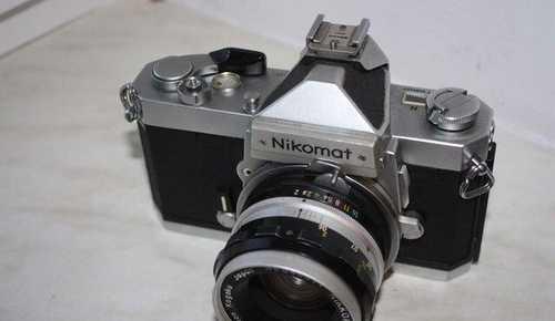 Nikon пленка камера Nikkomat N 35MM 50mm 1.8