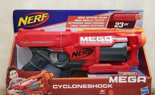 Бластер Nerf Mega Cycloneshock Мега Циклон (A9353)