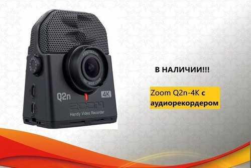 Zoom Q2n-4K с аудиорекордером