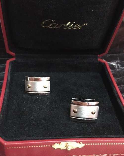 Cartier Santos Silver/Gold 18K