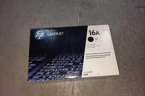 Новый картридж HP 16A ( оригинал )