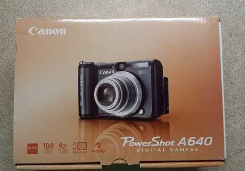 Canon PowerShot A640 10MPix