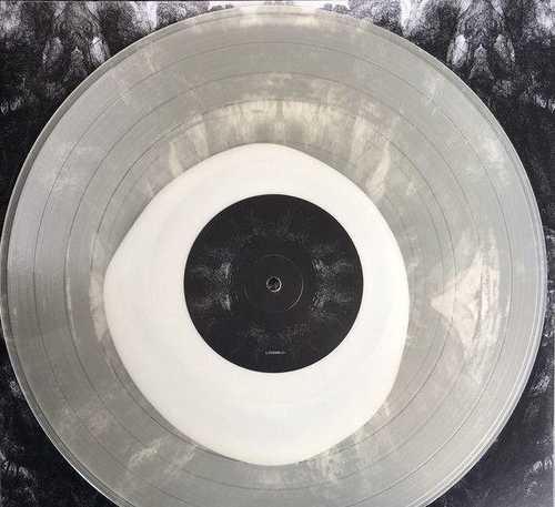 Architects - holy hell - clear with white blob