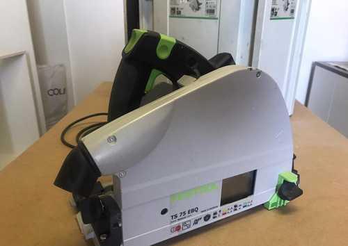 Пила дисковая Festool TS 75 EBQ plus