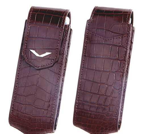 Чехол для Vertu Signature SD Chocolate Alligator