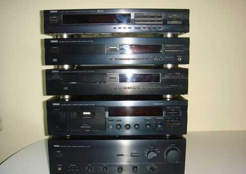 Yamaha TX-480+KX-393+CDX-493+AX-390+DVD-S66