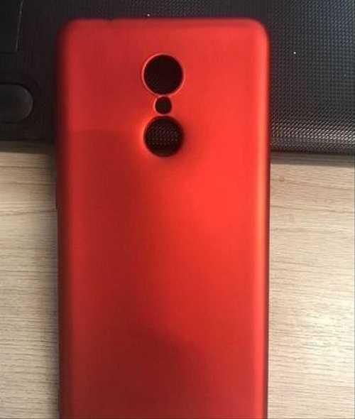 Чехол Xiaomi Redmi 5 Brauffen красный