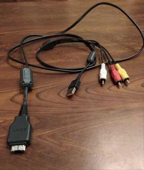 USB + AV тв кабель Type2 для камер sony VMC-MD2