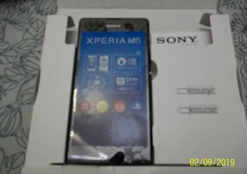 Новый Смартфон Sony Xperia M5 Black (E5603)