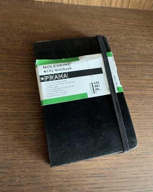 Блокнот прага moleskine praha