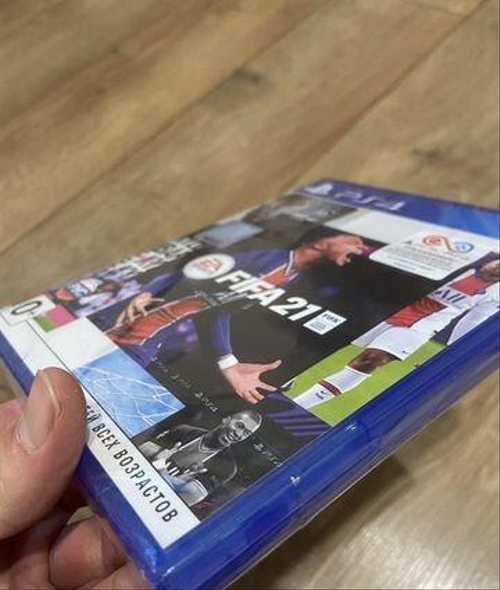 Fifa 21 ps4 диск запечатан