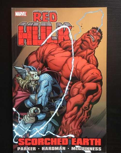 Комикс Red Hulk - Scorched Earth TPB