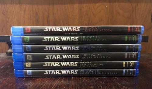Коллекция Blu-ray Star Wars (Звездные войны) | Festima.Ru - Мониторинг ...