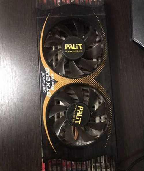 Видеокарта Palit GTX 275 (на запчасти)