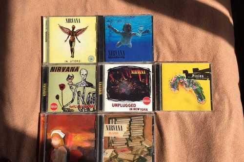 CD Nirvana, Pixies, Sonic Youth