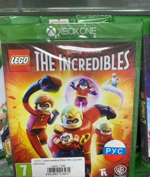 Xbox One Lego The Incredibles новый