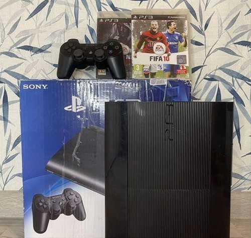 Sony PS3 Super Slim прошитая 60gb