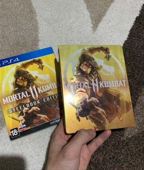 Mortal Kombat 11 ultimate edition стилбук Ps 4