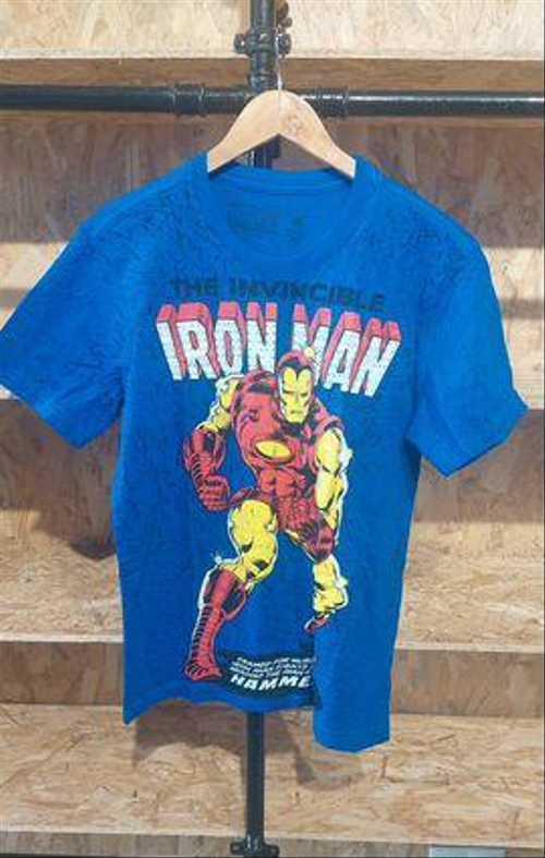 Новая мужская футболка Железный Человек Iron Man