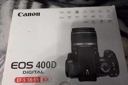 Фотоаппарат canon 400d