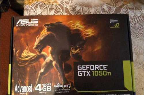 Видеокарта Asus cerberus gtx 1050 ti 4gb
