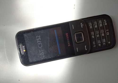 Телефон Samsung gt-c3752 слайдер