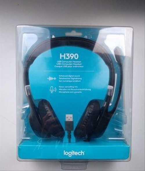 Комп. гарнитура Logitech Stereo Headset H390