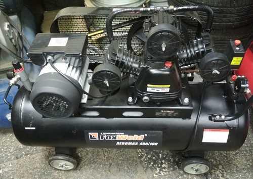Новый Компрессор масляный FoxWeld Aeromax 480/100