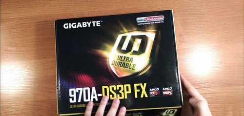 Коробка и задняя планка для Gigabyte ga-970a-ds3p