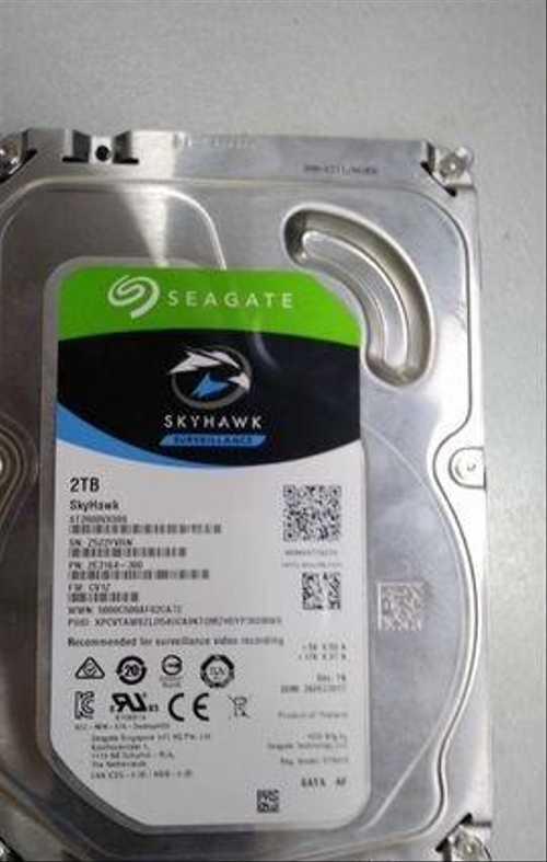 Seagate skyhawk surveillance. Винчестер 2тб Скайхоук.