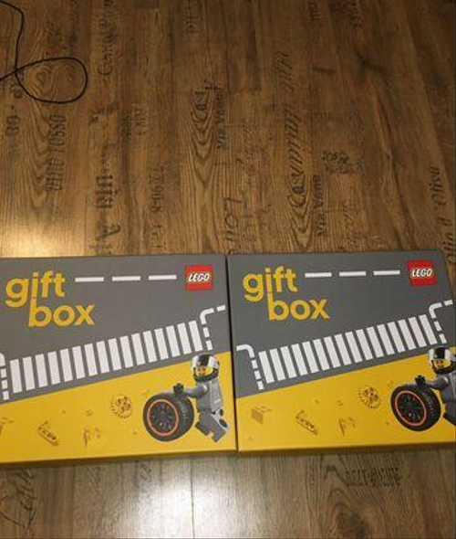 Lego gift box cars