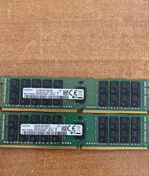 Samsung 32GB DDR4 2400MHz dimm 288pin CL17 M393A4K