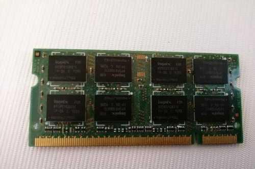 DDR3 4Gb (2x 2Gb) 1333 sodimm hynix 16 чип ноутбук