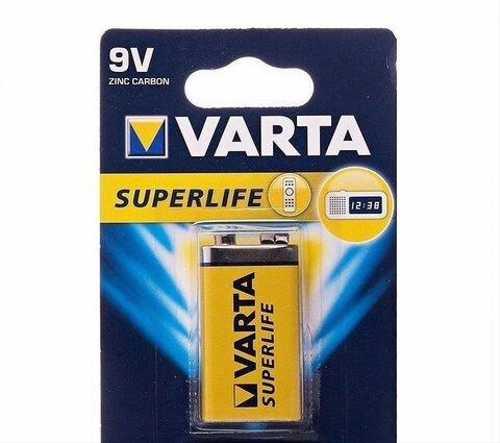 Батарейка Varta Superlife 6F22 крона опт розница