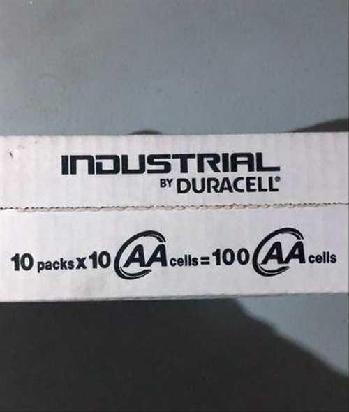 Батарейки Duracell industrial AA LR6 (пальчиковые)