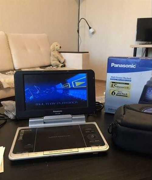 Портативный видеопроигрыватель Panasonic DVD-LS80