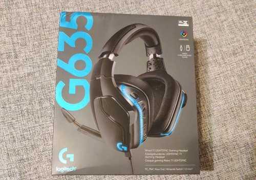 Наушники 7.1 игровые Logitech G635