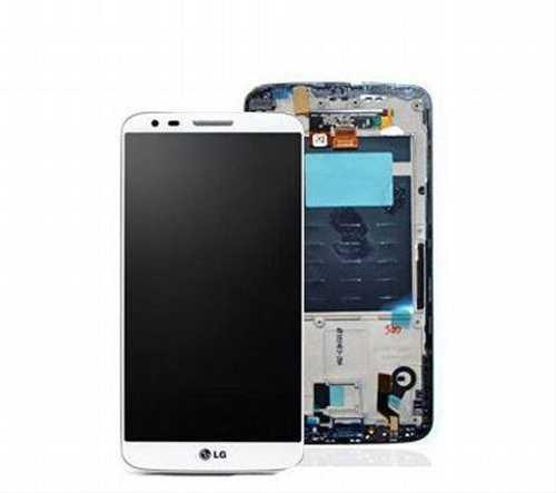 Дисплей для LG G2 D802 в сборе белый