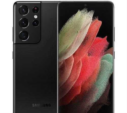 Samsung galaxy S21 ultra 256 (рст, черный)
