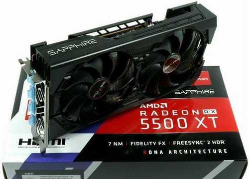 Видеокарта sapphire pulse radeon rx 5500xt 8gb